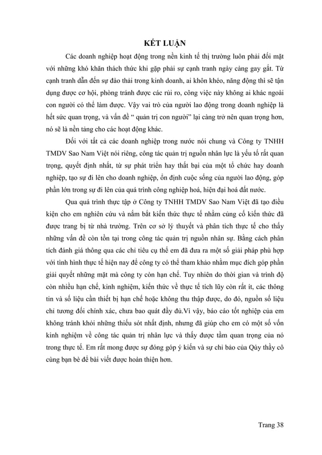 Báo Cáo Thực Tập Tốt Nghiệp Khoa Quản Trị Kinh Doanh. | DOCX