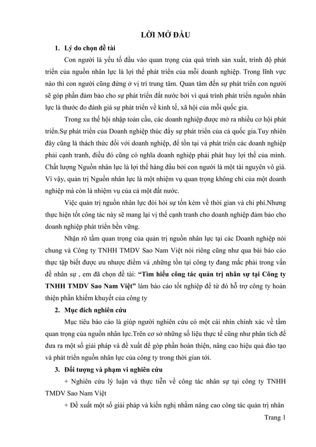 Báo Cáo Thực Tập Tốt Nghiệp Khoa Quản Trị Kinh Doanh. | DOCX