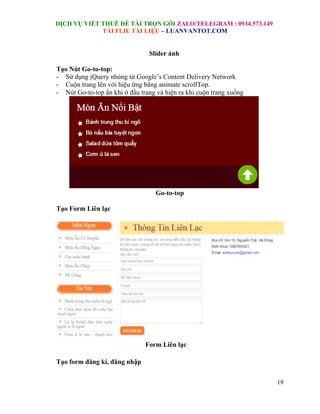Báo cáo thực tập tốt nghiệp xây dựng website ẩm thực việt.docx