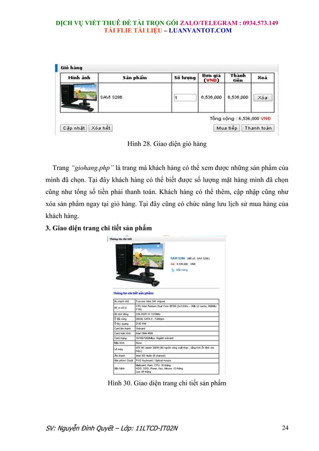 Báo cáo thực tập xây dựng ứng dụng với PHP MySQL website bán máy tính.docx