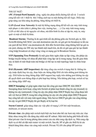 Báo cáo t hiết kế mạng doanh nghiệp | PDF