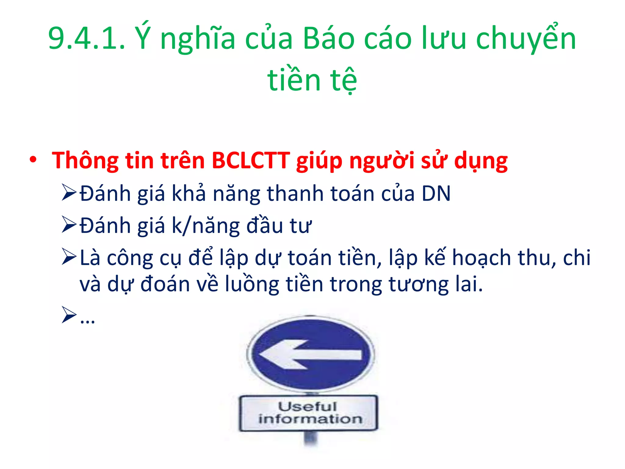 Báo cáo tài chính | PPTX