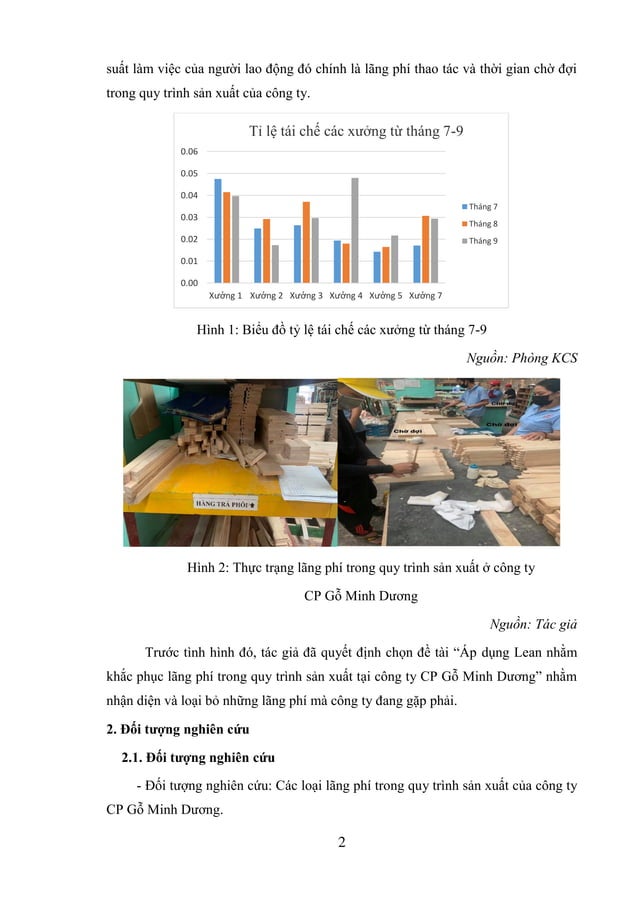 Báo cáo tốt nghiệp Áp dụng Lean nhằm khắc phục lãng phí trong quy trình sản xuất tại công ty CP ...
