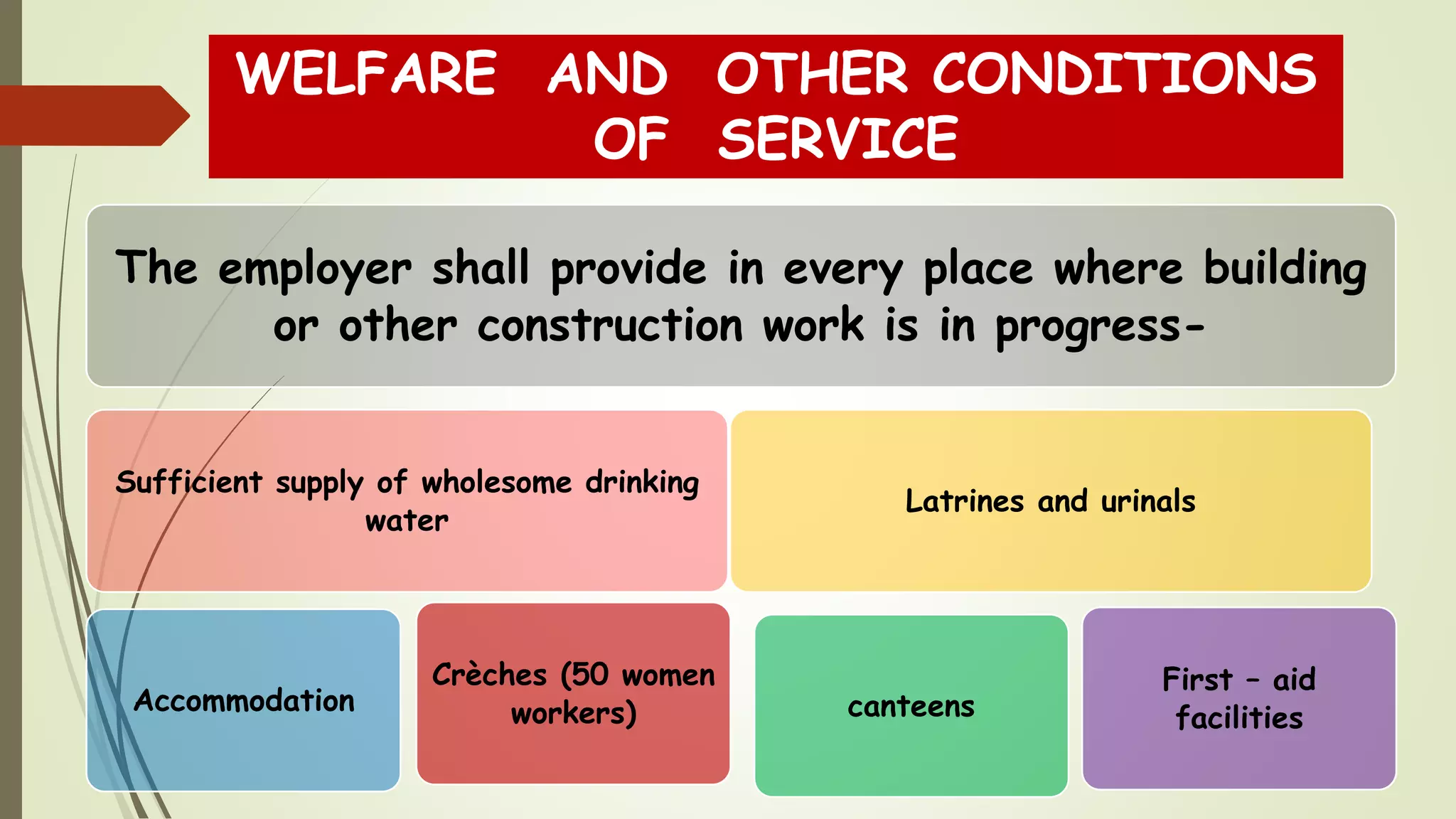 Building and Other Construction Workers Act, 1996 | PPTX