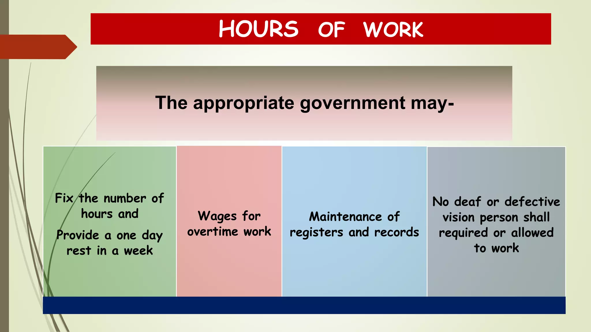 Building and Other Construction Workers Act, 1996 | PPTX