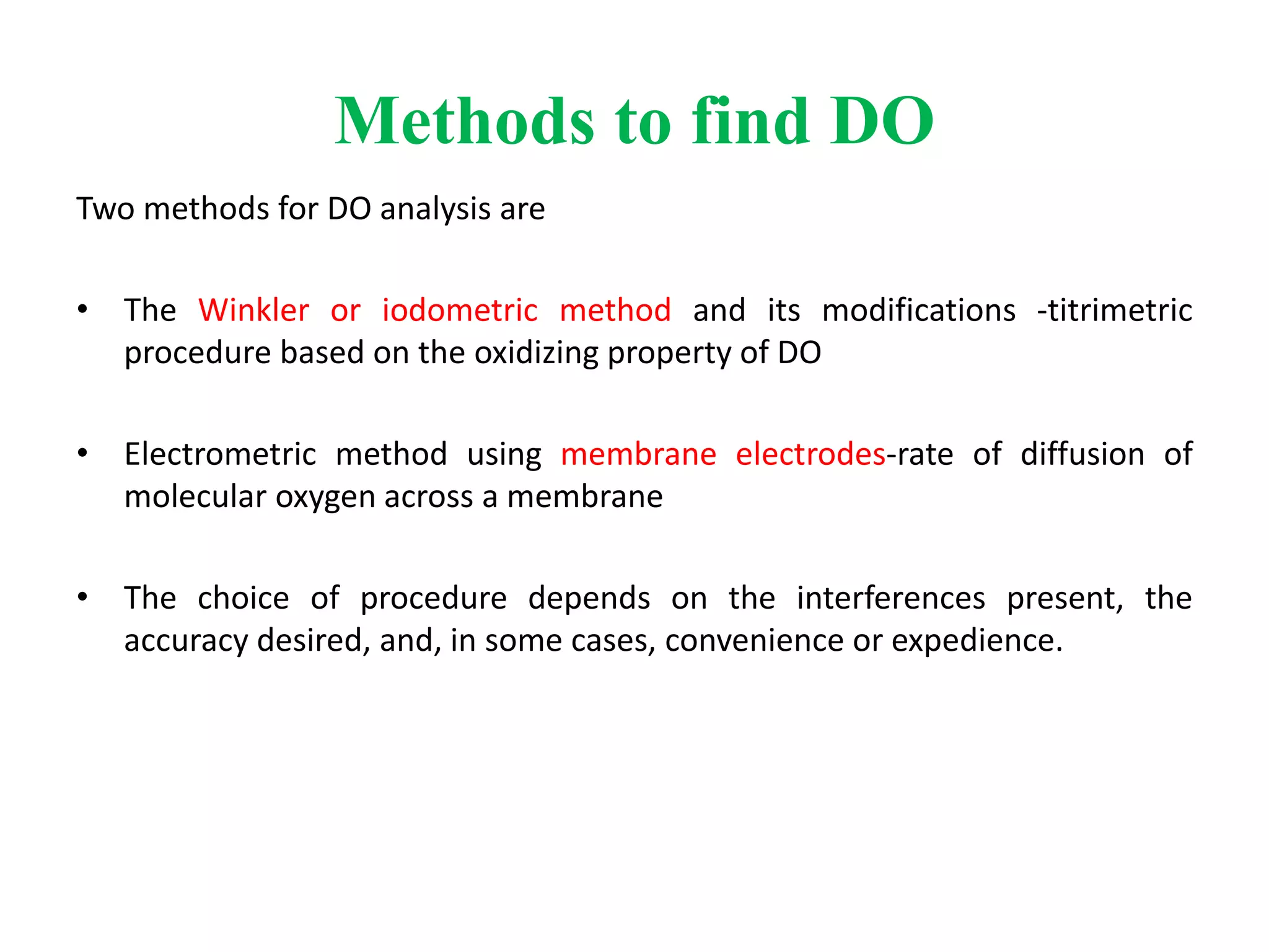 BOD Analysis as per APHA Manual | PPTX