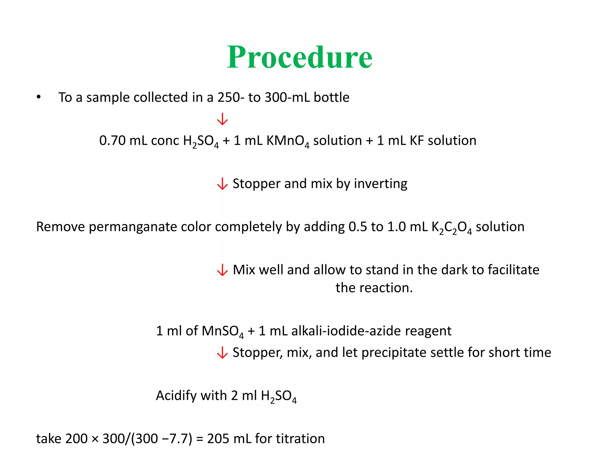 BOD Analysis as per APHA Manual | PPTX