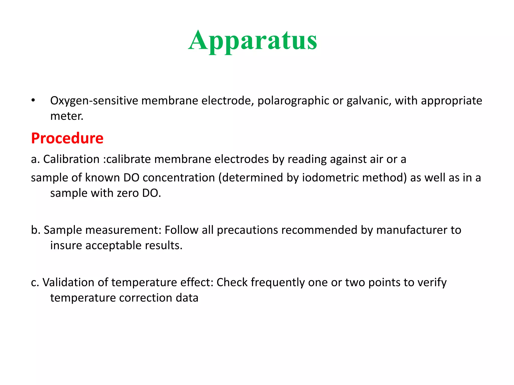BOD Analysis as per APHA Manual | PPTX
