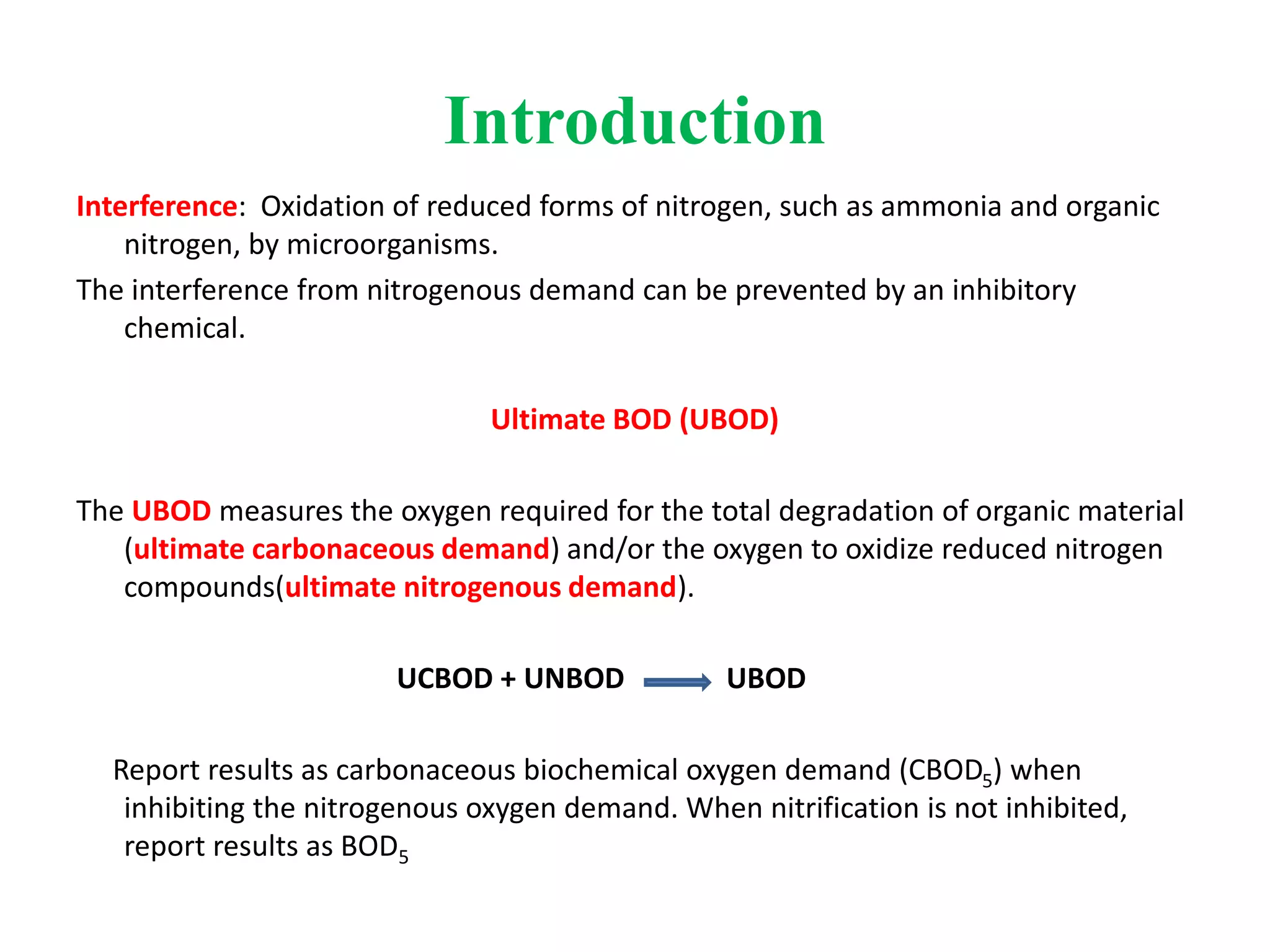 BOD Analysis as per APHA Manual | PPTX