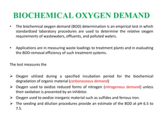 BOD Analysis as per APHA Manual | PPTX