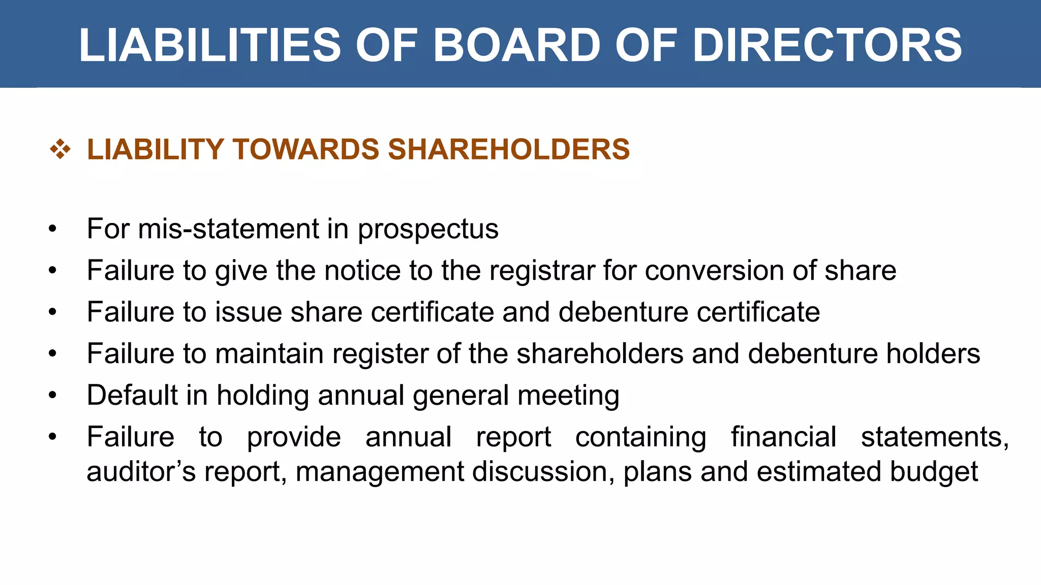 Board of Directors | PPTX