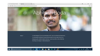 abhilash web development ppt | PPTX