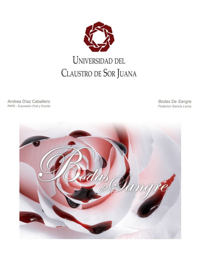 Bodas de Sangre Federico García Lorca | PDF