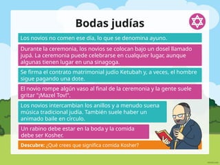 BODAS EN LAS DIFERENTES RELIGIONEs DEL MUNDO | PPTX