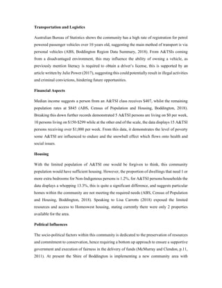 Boddington Aboriginal and TSI Community Profile Report 2018 | PDF