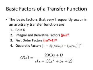 Understanding and Implementation the Bode Plot | PPT