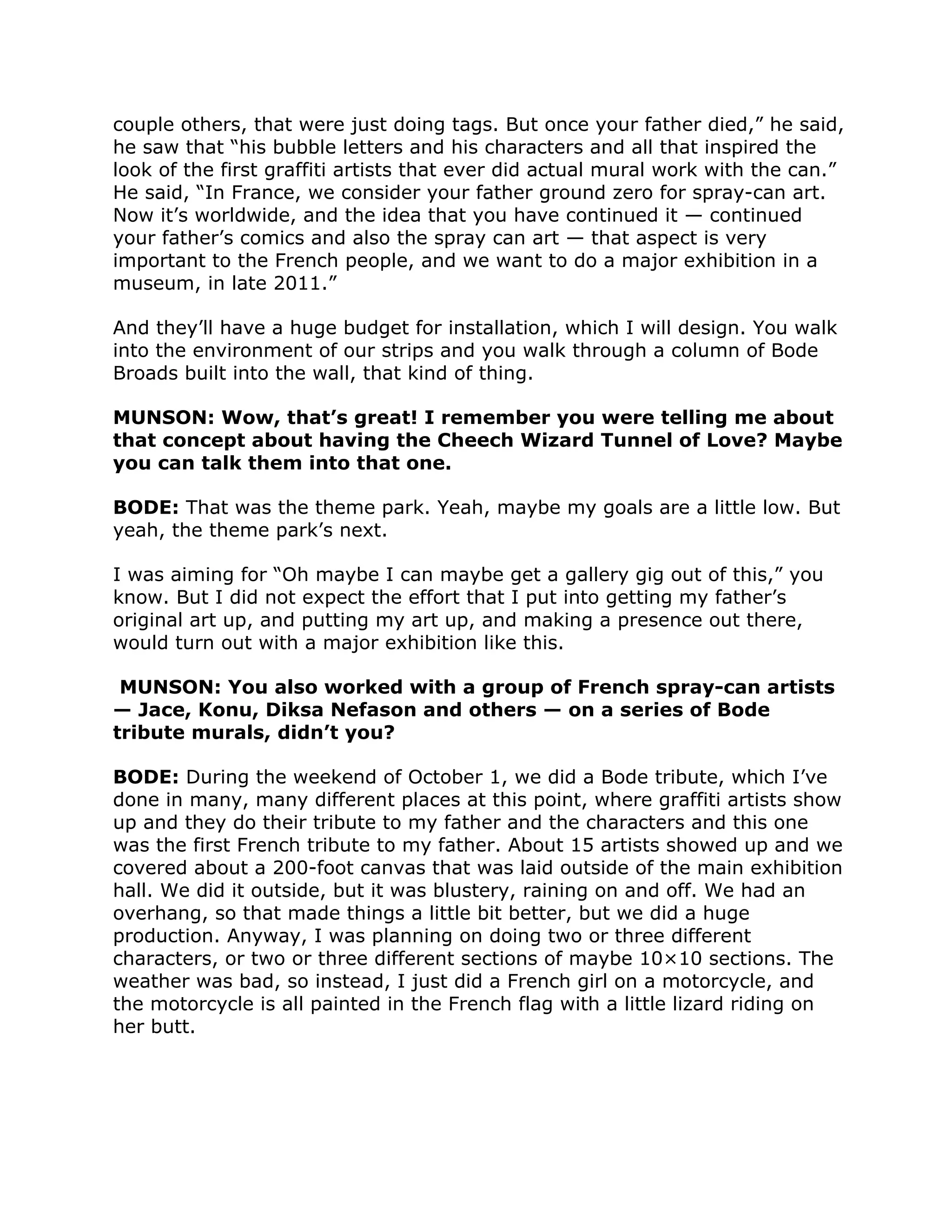 Mark Bode - Wizards, Lizards & Broads | PDF