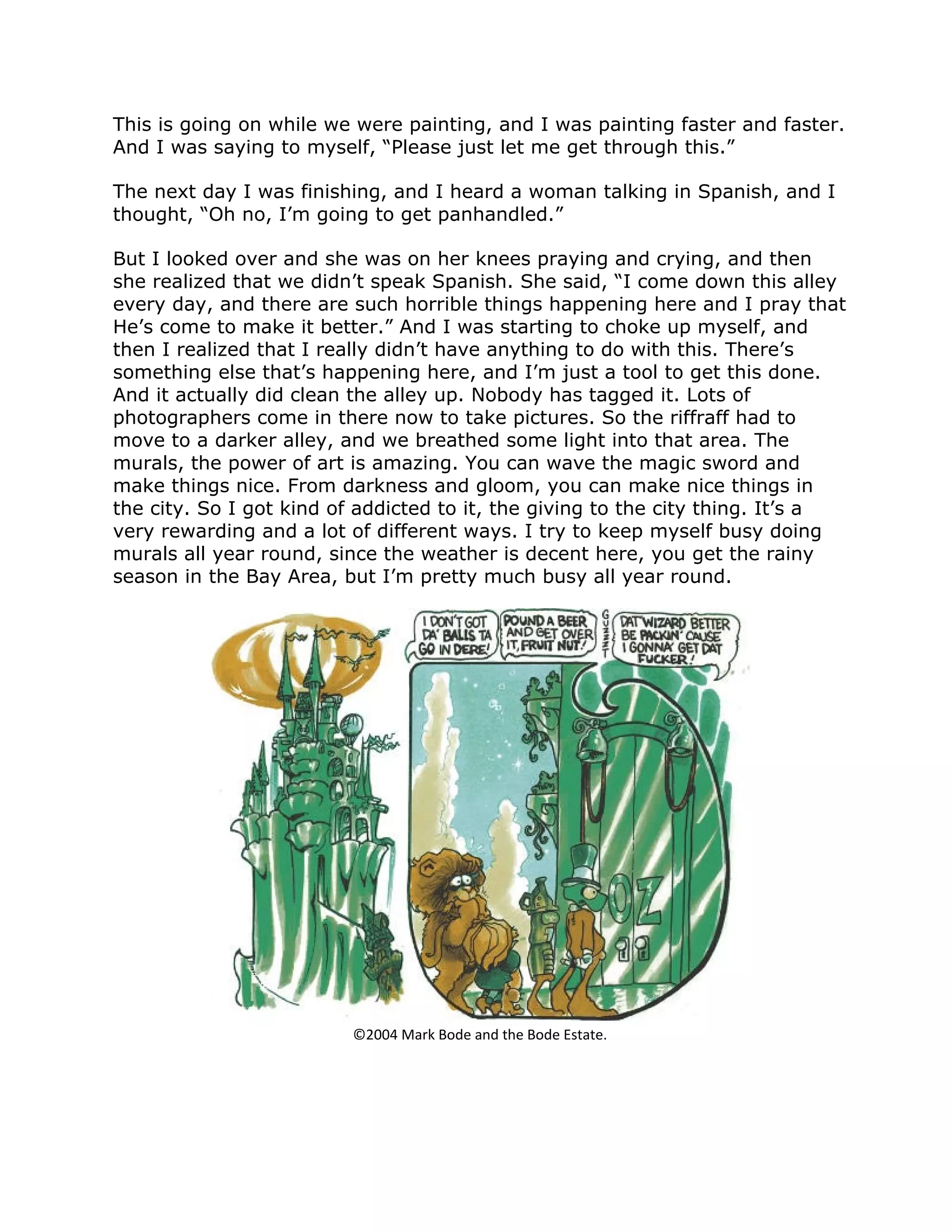 Mark Bode - Wizards, Lizards & Broads | PDF