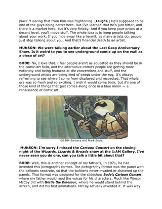 Mark Bode - Wizards, Lizards & Broads | PDF