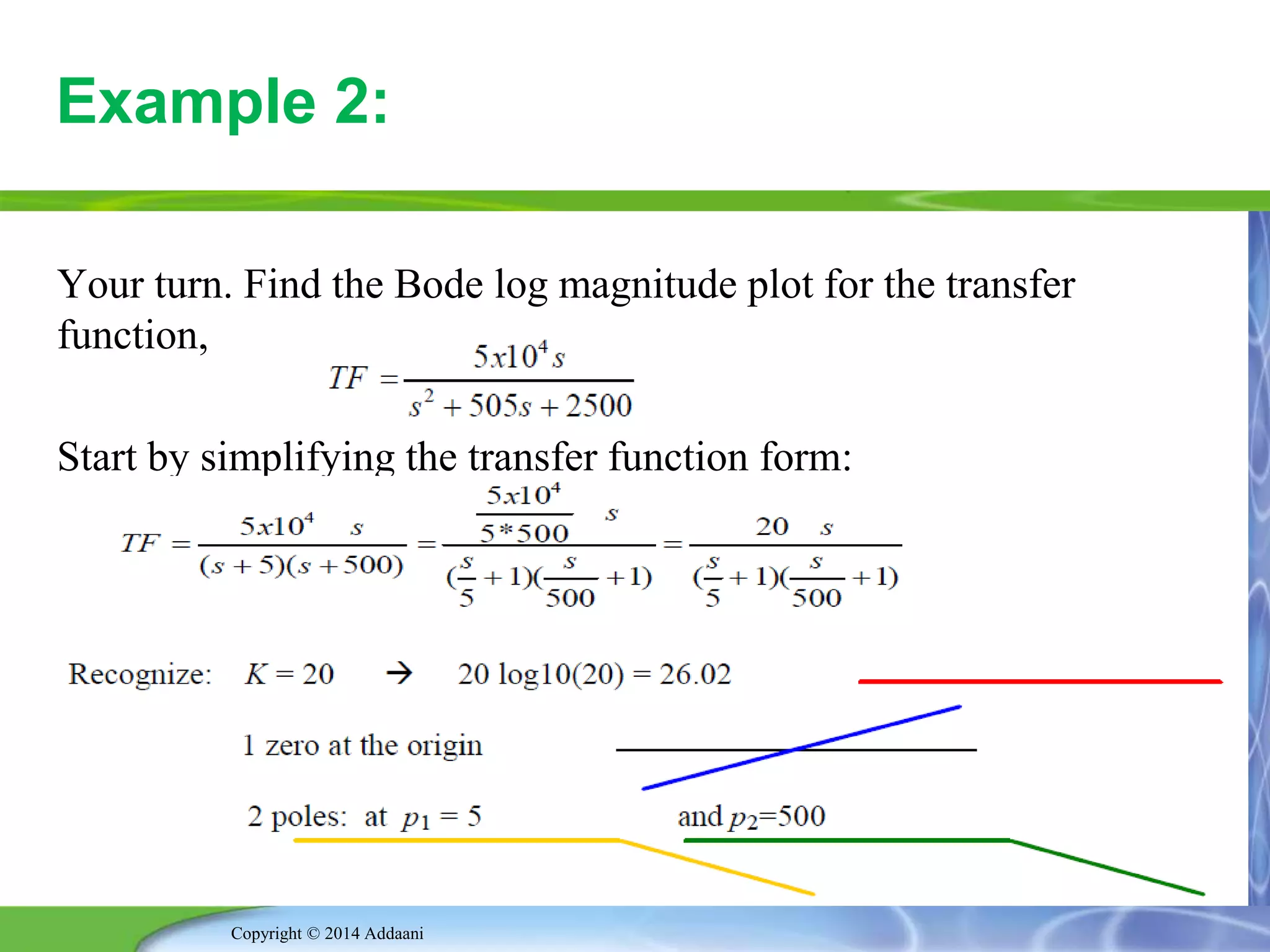 Bode diagram | PPTX