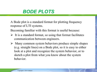 Bode diagram | PPTX