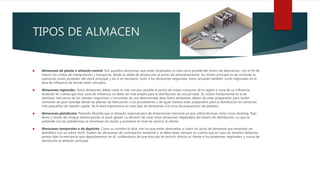 Bodega y almacen | PPTX