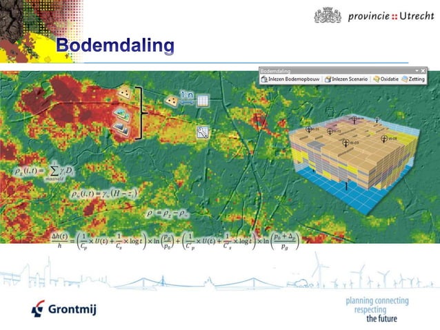 Bodemdaling model Provincie Utrecht - Grontmij | PPTX | Landscaping ...