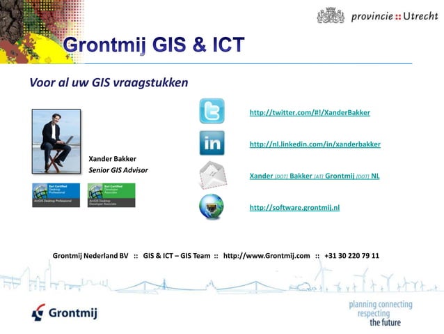 Bodemdaling model Provincie Utrecht - Grontmij | PPT