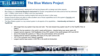 Research on Blue Waters | PPT