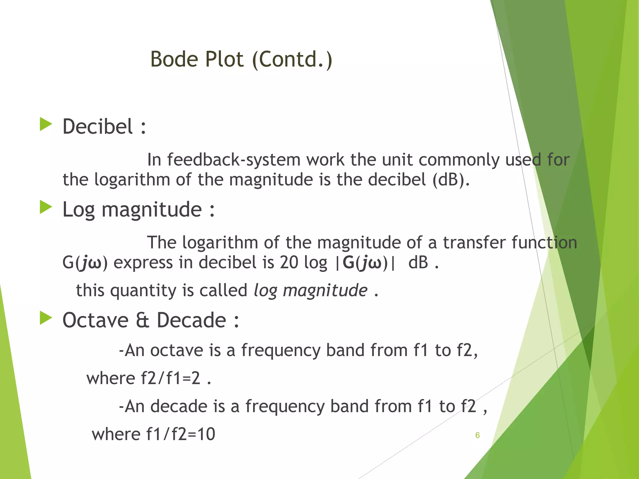 Bode plot & System type | PPT
