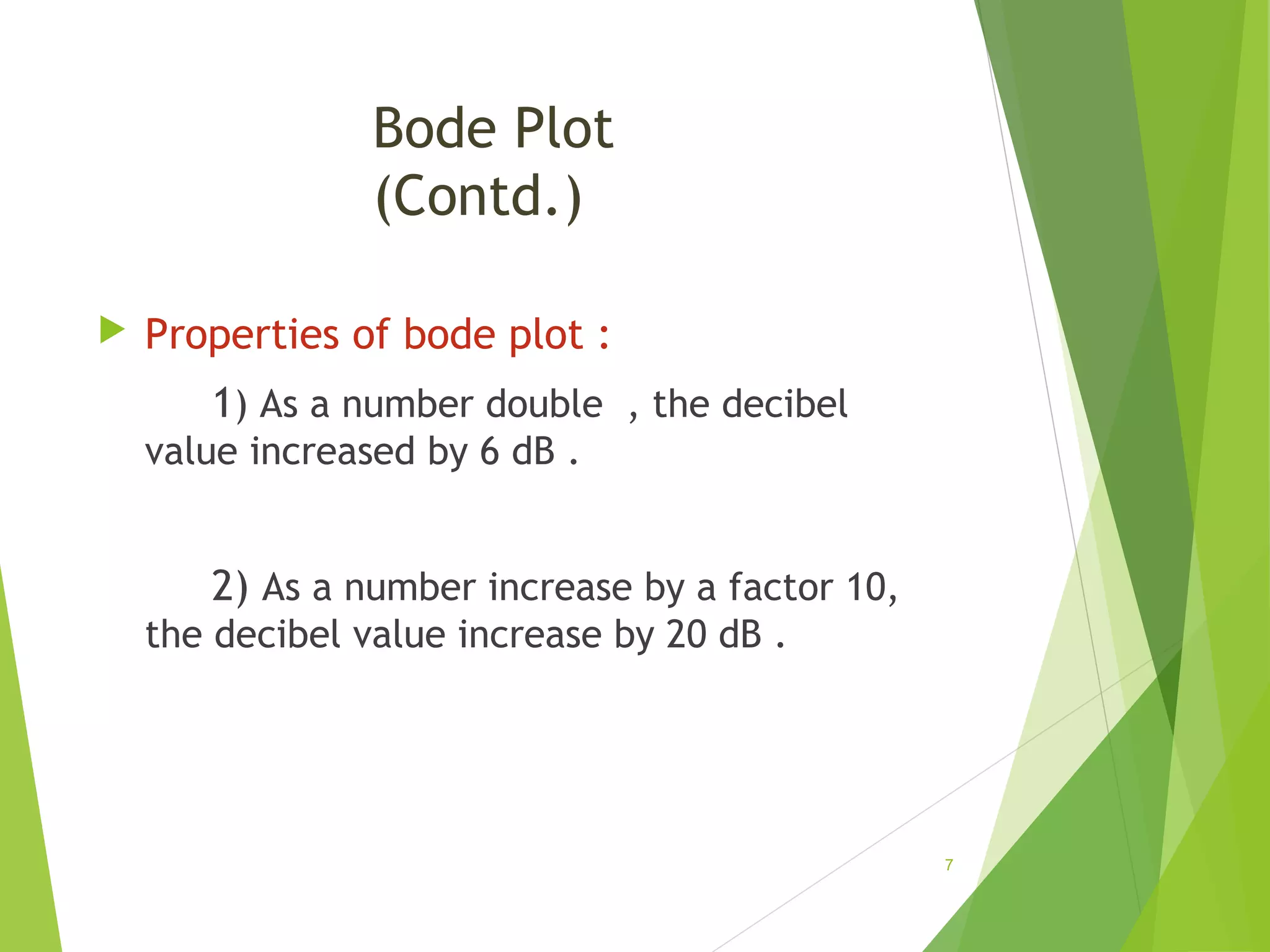 Bode plot & System type | PPT