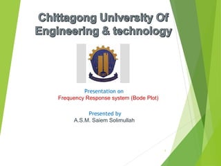 Bode plot & System type | PPT