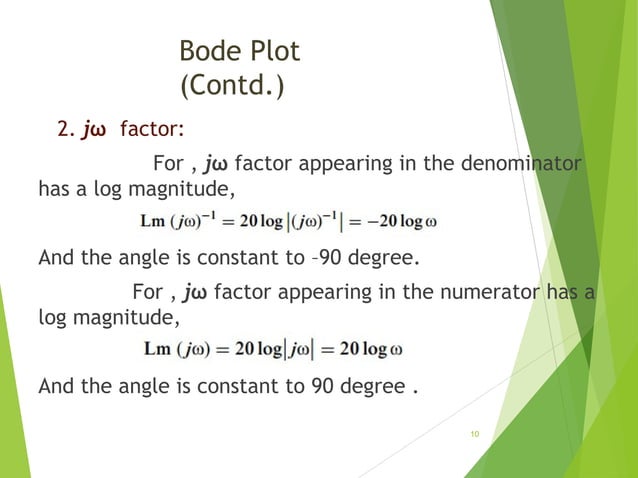 Bode plot & System type | PPT