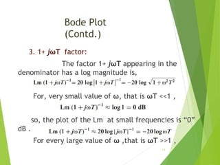 Bode plot & System type | PPT