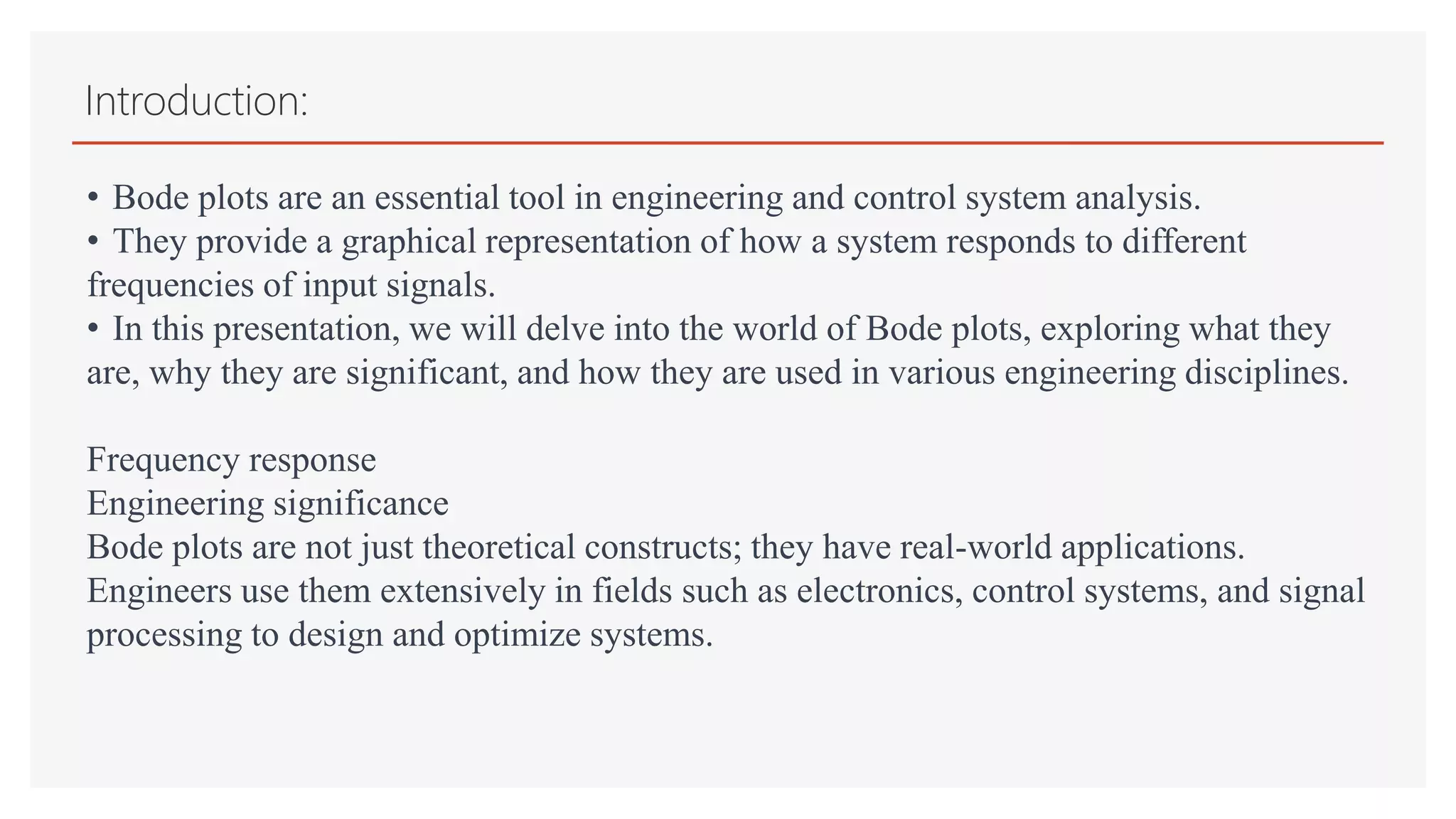 BODE PLOT.pptx | Physics | Science