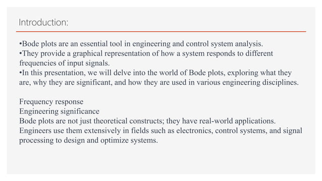Bode Plot Pptx