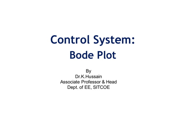 Bode Plots | PDF