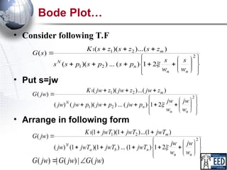 BODE PLOT FOR CLOSE LOOP CONTROL SYSTEMS | PPT