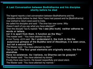 Bodhidharmar a story | PPT