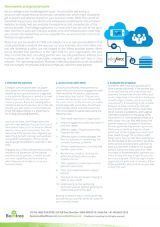 Bodhtree salesforce.com consulting_partner | PDF