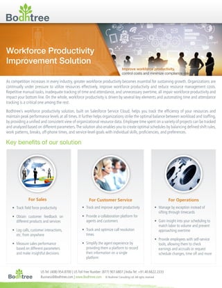 Bodhtree workforce productivity_improvement_solution | PDF