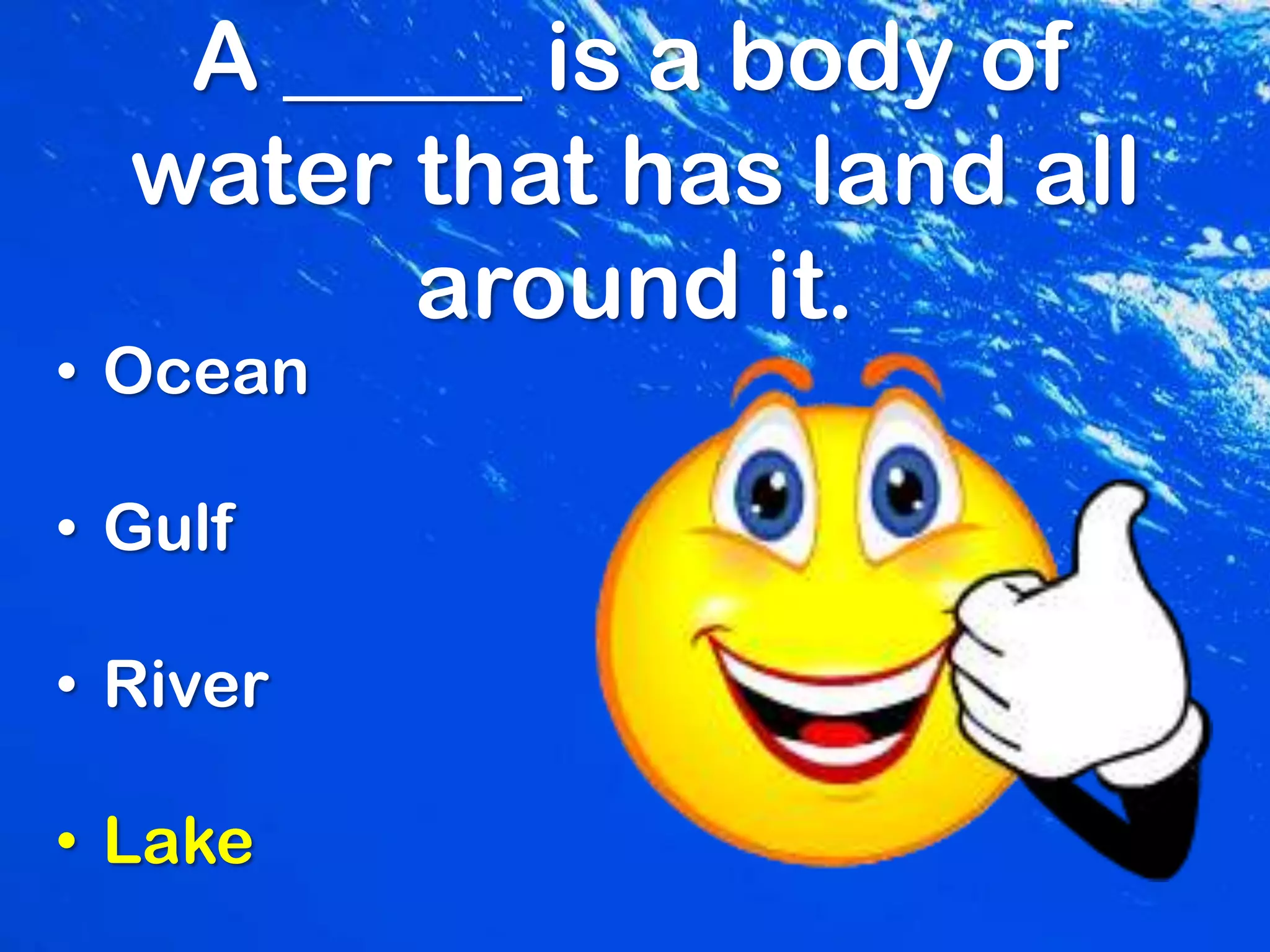 Bodies of Water | PPTX