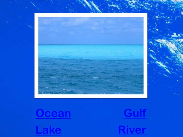 Bodies of Water | PPTX