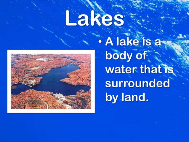 Bodies of Water | PPTX