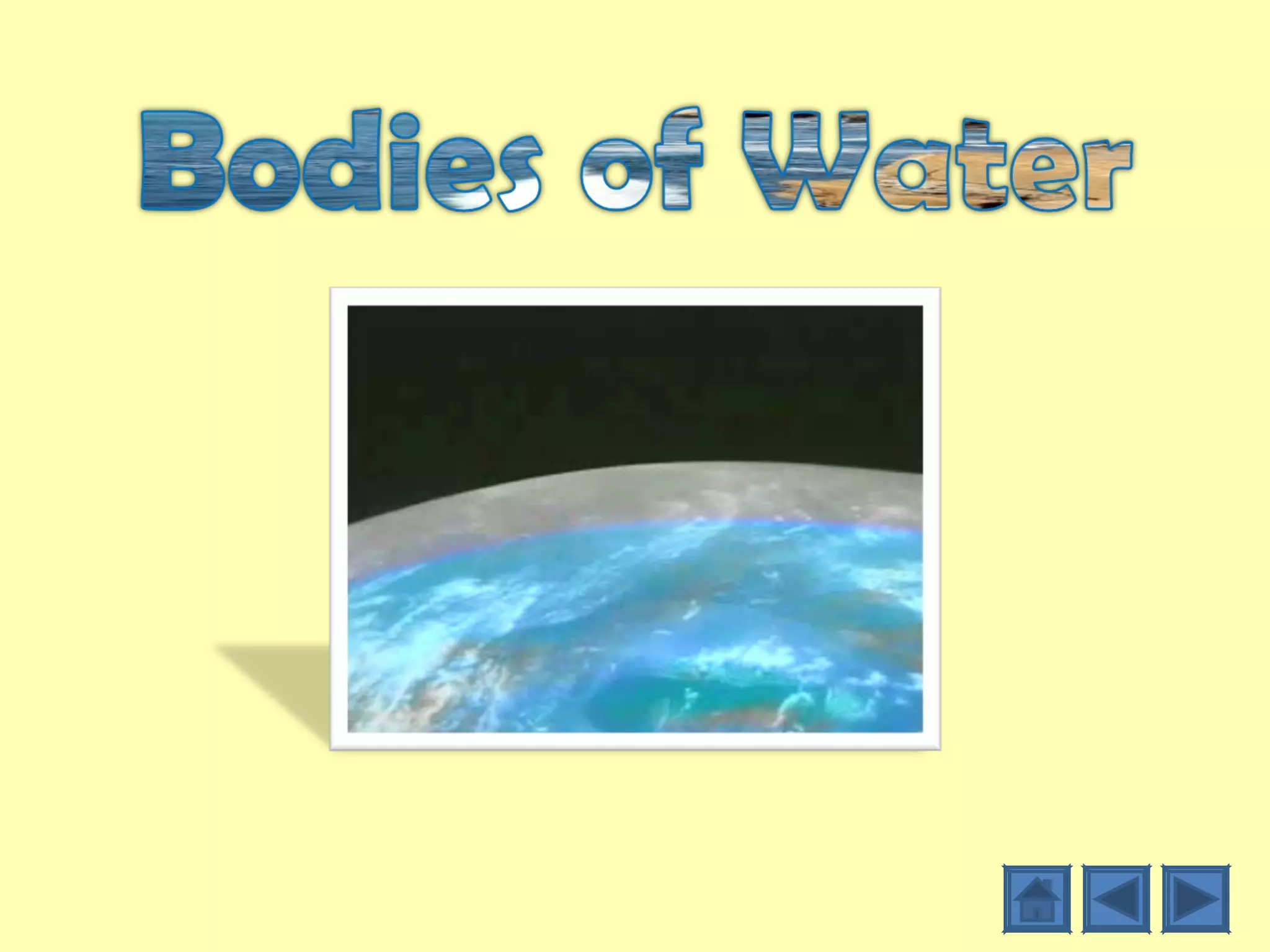 Bodies of water | PPT