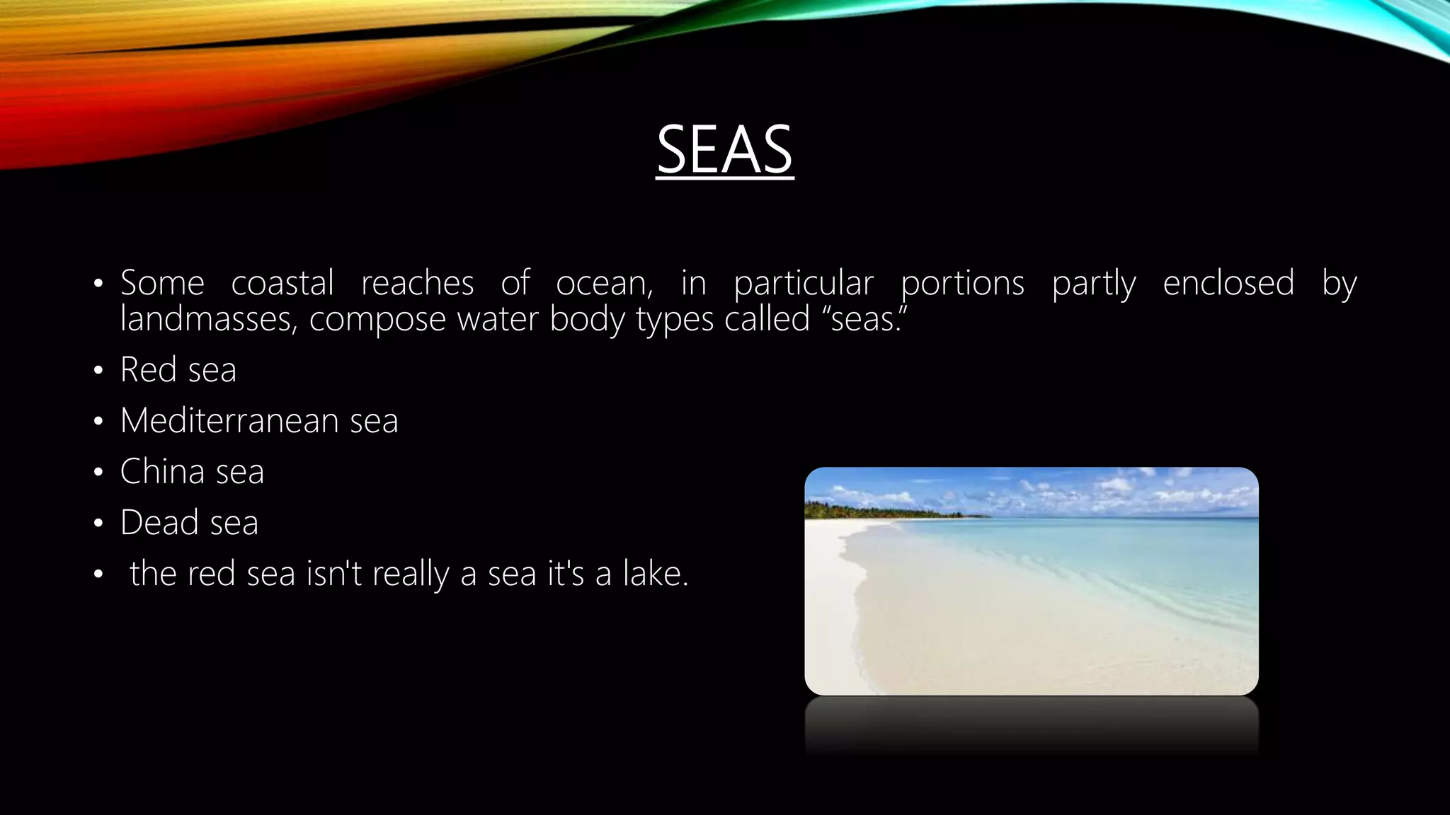 Bodies of water | PPTX