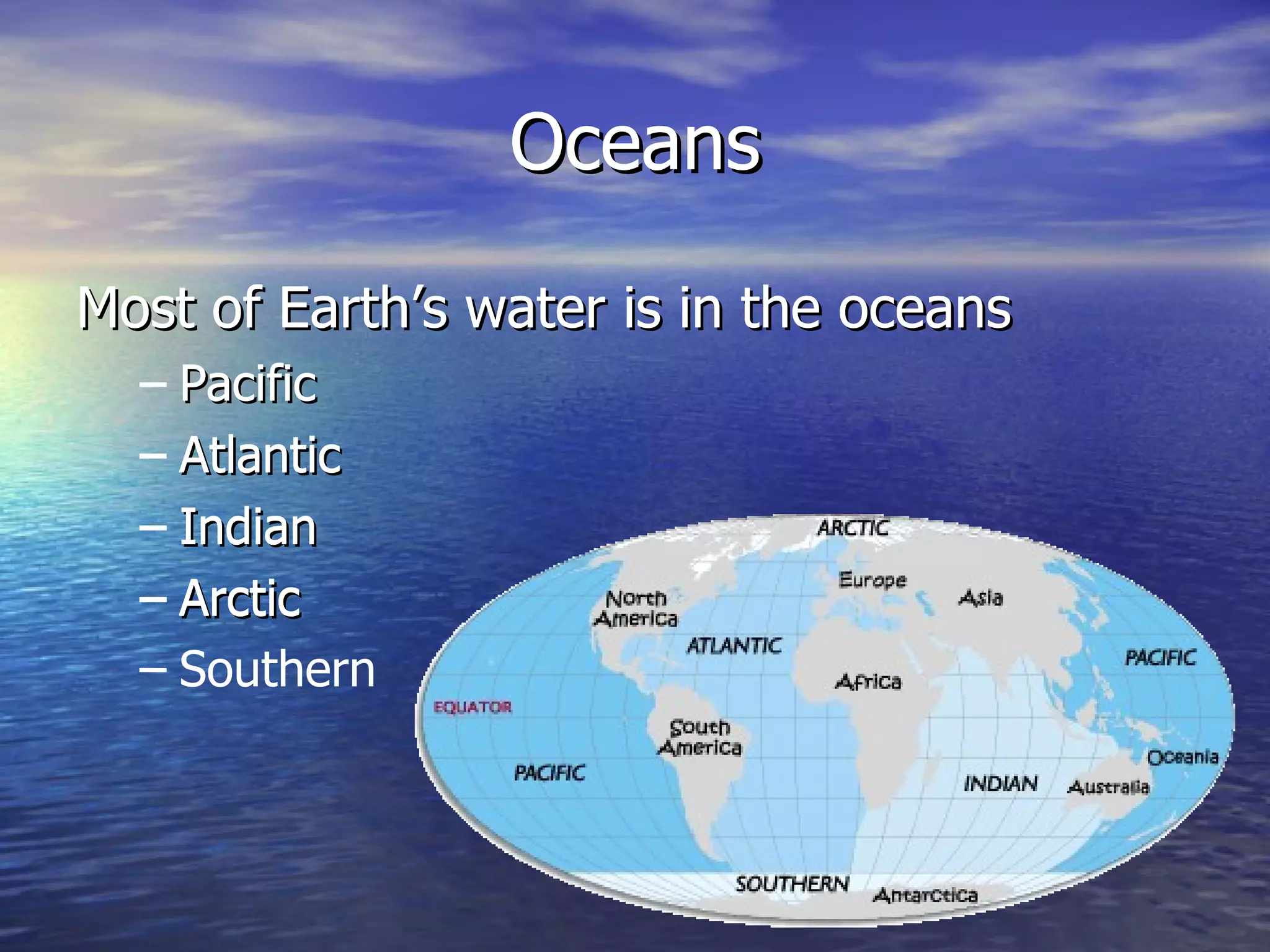 Bodies of water | PPT