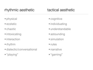 Bodies, rhythms and digital games | PPT