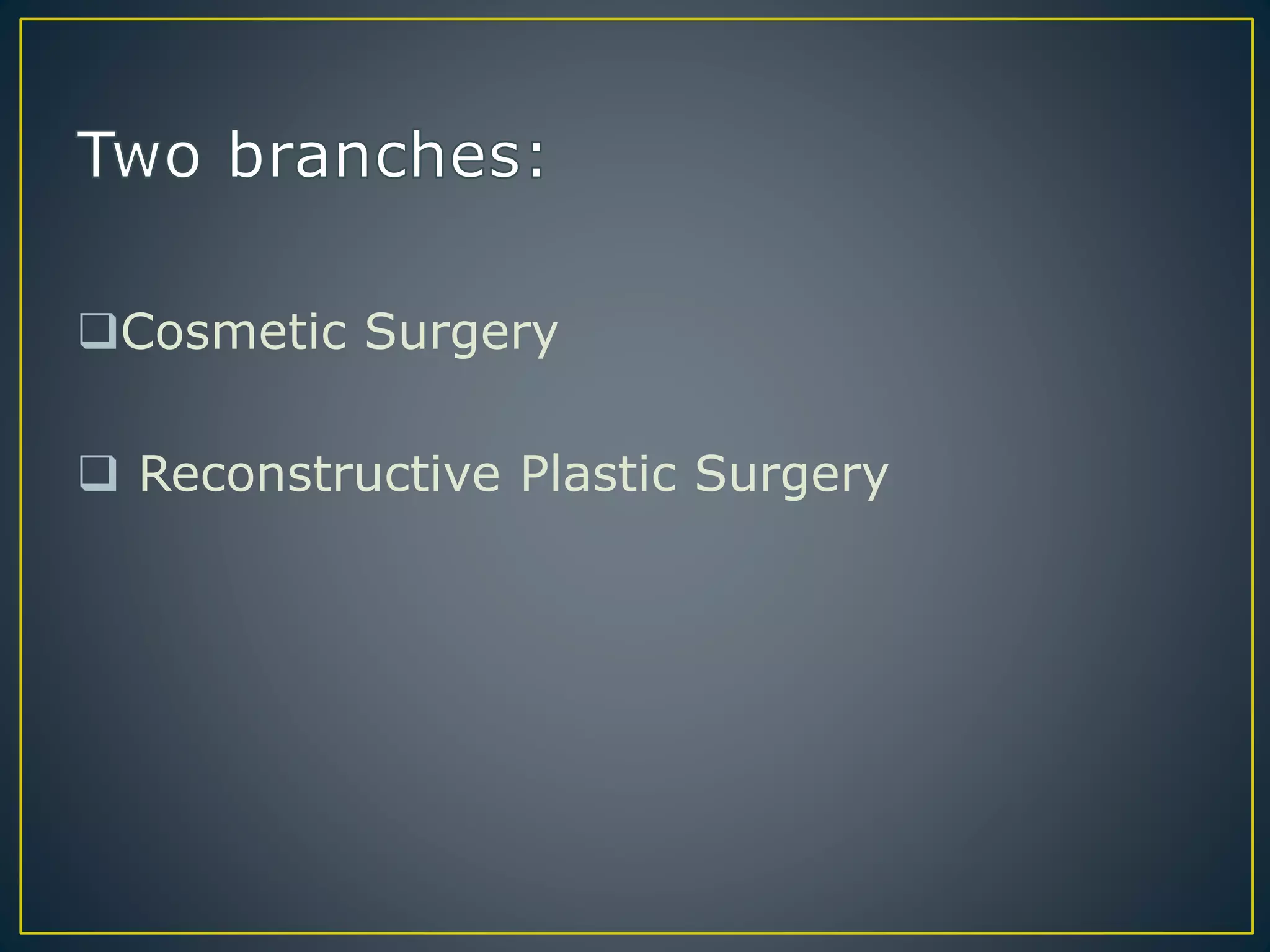 Bodily integrity; Principle of Totality; Plastic Surgery | PPT