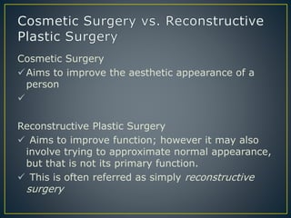 Bodily integrity; Principle of Totality; Plastic Surgery | PPTX
